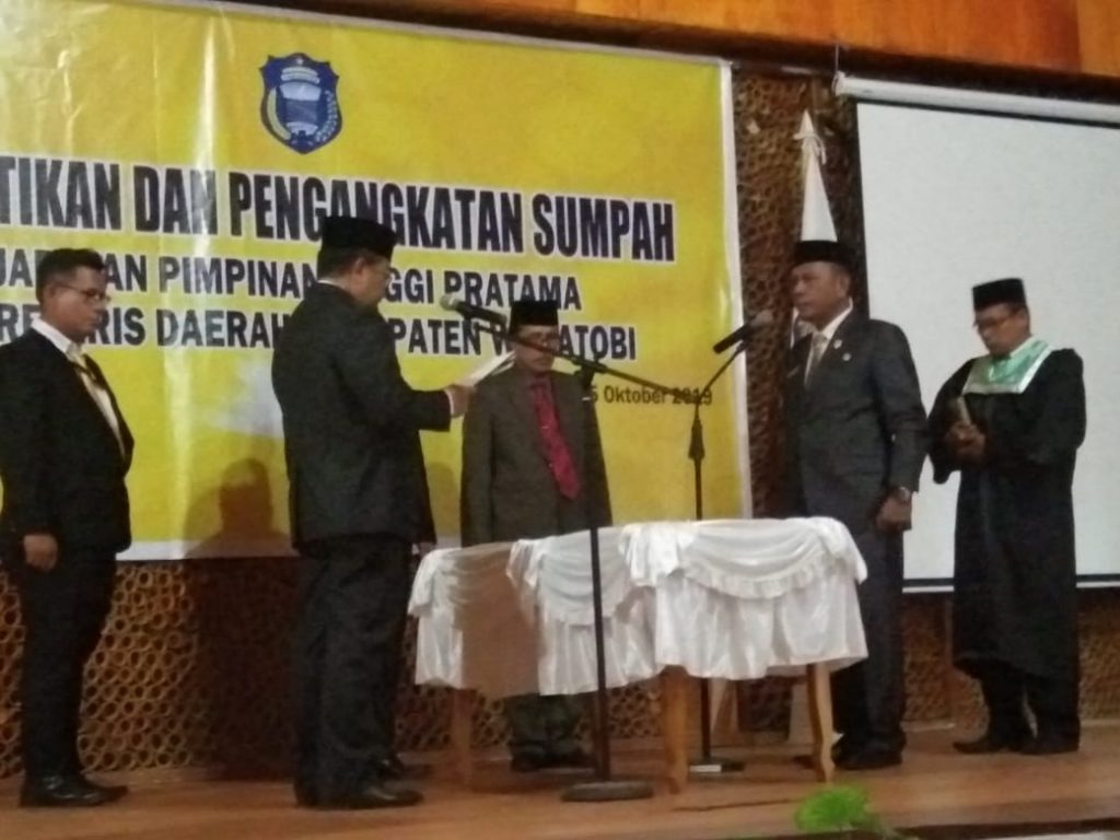Jumadin Resmi Jabat Sekda Wakatobi | INILAHSULTRA.COM